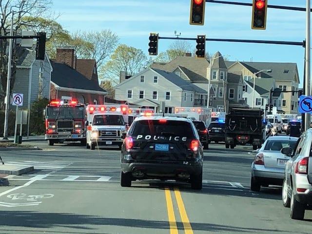 Melrose Police Give Thanks to MelroseWakefield Healthcare Workers Amid ...