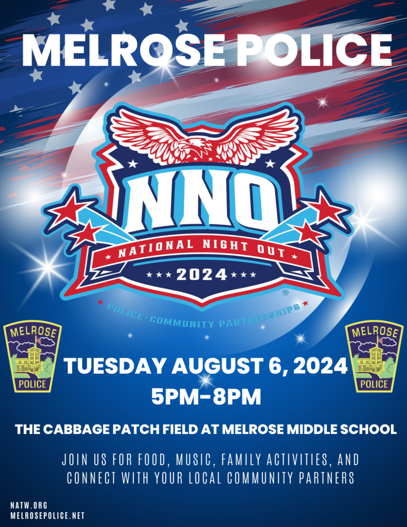 Melrose Police Department Invites Community Members to Attend National ...